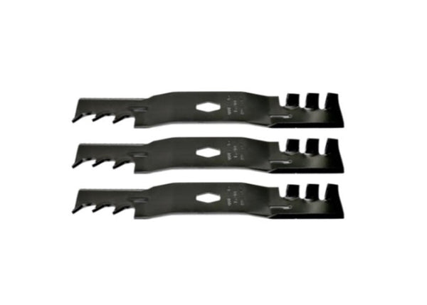 Troy-Bilt Super Bronco 50K XP Gator Style Blades Replace S Shape Set 3 ...