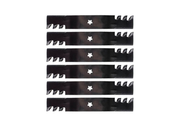 Poulan Pro PB22H54BF PB 22H54 BF 54" Gator Mulching Blades Set of 6 ...