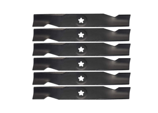 Husqvarna YTH1848XP YTH 1848 XP 48" Lawn Tractor Mower Blades Set of 6 ...